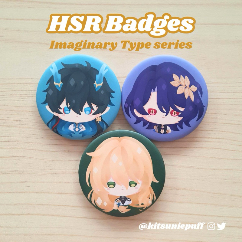 【HSR】Honkai Star Rail Button Badges - IMAGINARY TYPE series 💫 | Shopee ...