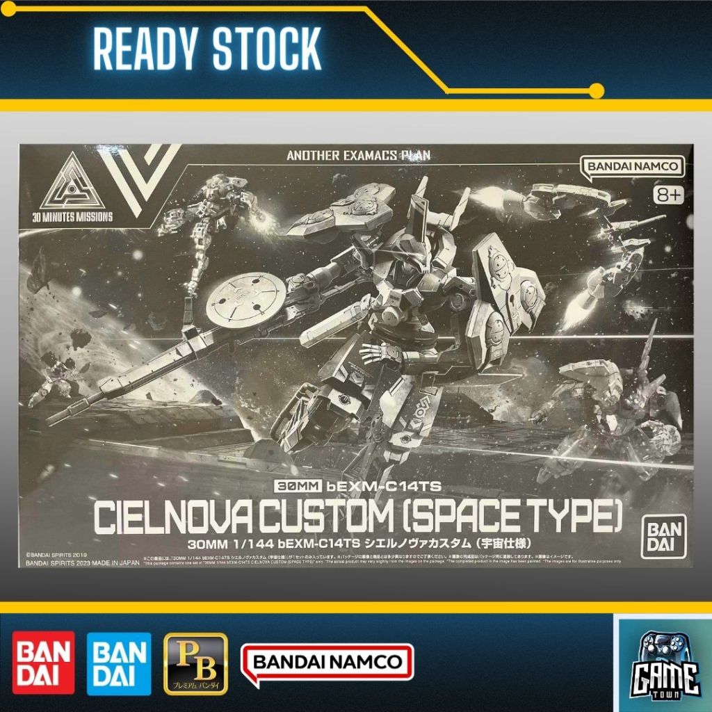 Premium Bandai 30MM 1/144 bEXM-C14TS Cielnova Custom (Space Type ...