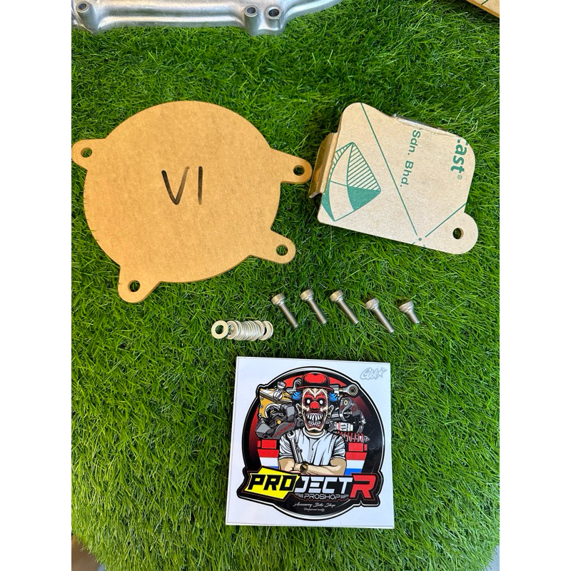 NVX V1/V2 & NMAX V2 COVER CVT TRANSPARENT CIEAR TEDAL 3MM (SIAP SCREW ...