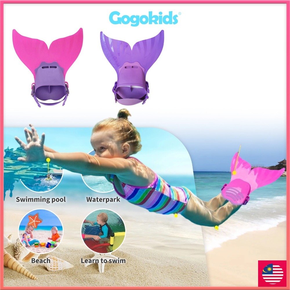 Child Swimming Fins Single Piece Whale Tail for Swimming Trainning Kids ...