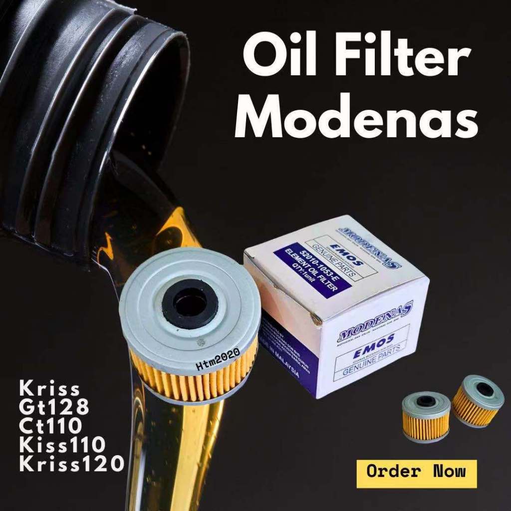 MODENAS KRISS EMOS OIL FILTER MR1 KRISS110 KRISS100 GT128 CT110 CT100 ...