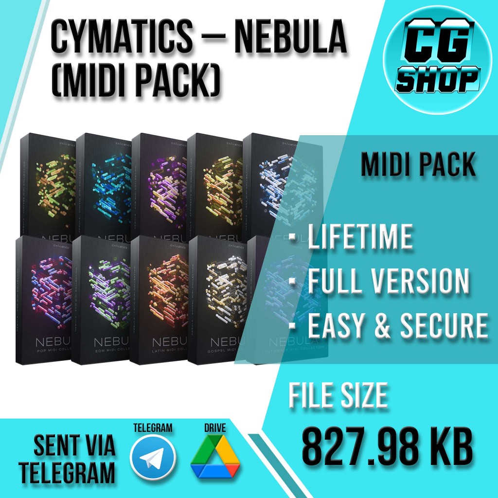 E013 Cymatics – Nebula (MiDi) VST Sound Sample Midi Pack | Shopee Malaysia