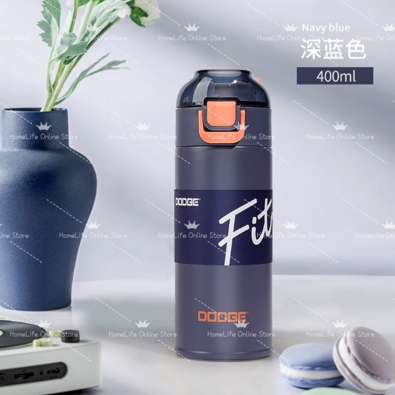 🍀 Dodge 400ml/500ml Large Capacity 316 Stainless Steel Thermos Bottle With Handle Portable ...