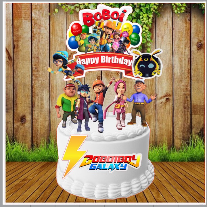 Boboiboy cake Topper 025 | Shopee Malaysia