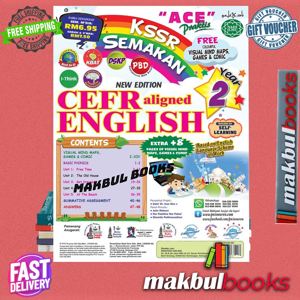 PNI NEURON: "ACE" PRAKTIS ENGLISH CEFR ALIGNED (NEW EDITION) YEAR 2 ...