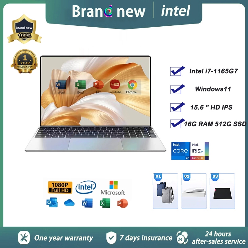 New gaming laptop Intel Core i7-1165G7 15.6 "IPS for office/IT ...