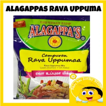 Campuran Rava Uppuma Alagappa's - Uppuma Mix (Packing : 450g ...