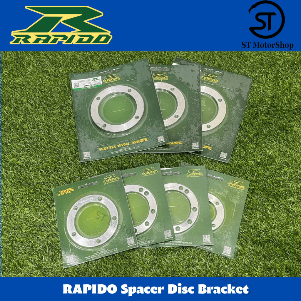 RAPIDO Spacer Disc Plate Bracket for Brembo Caliper Spencer Front Rear ...