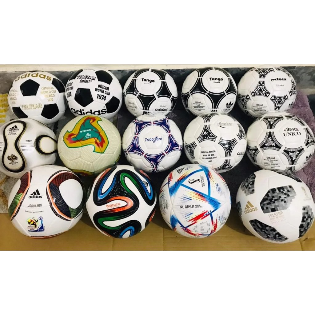 Mashriq Sports Fifa World cup Historical ball set 1970-2022 official ...
