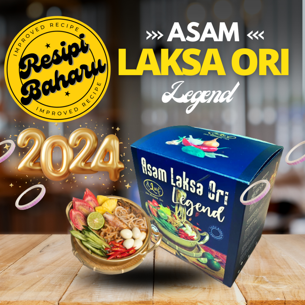 Asam Laksa Ori Legend (Improved recipe!) | Shopee Malaysia