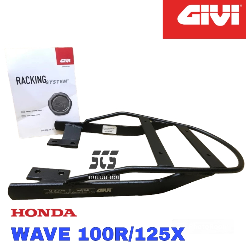 Monorack Givi HONDA WAVE 100R WAVE 125X Monorack Advance 100% Original Givi W100R W125X ...