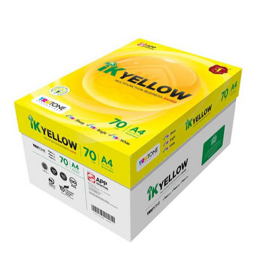 A4 Paper/Indah Kiat Paper/IK Yellow/A4 Kertas 70gsm | Shopee Malaysia