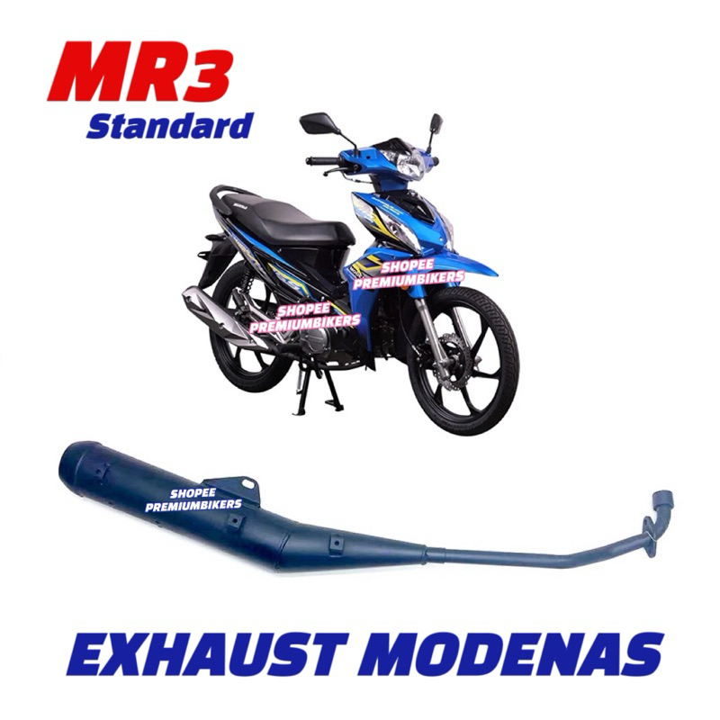 MR3 MODENAS EXHAUST EKZOS MUFFLER PIPE ASSY STANDARD STD EKZOS | Shopee ...