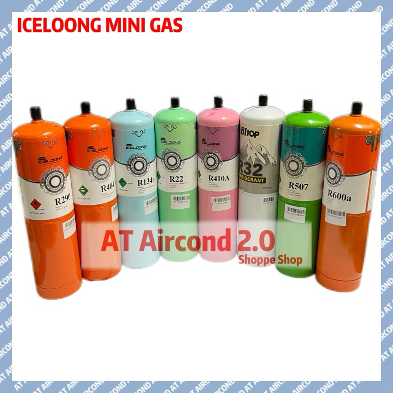 ICELOONG GAS R32/ R22/R410A/R134A/R404A/R290/R507/R600A ICELOONG MINI GAS | Shopee Malaysia