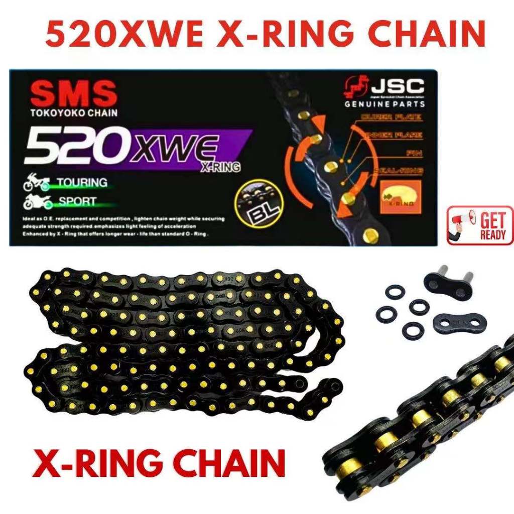 520KRO 520XER 520XWE SMS 520 CHAIN XRING CHAIN RACING ORING YAMAHA ...