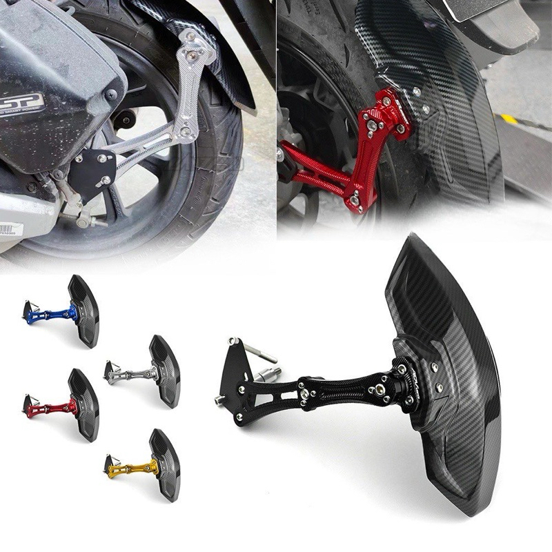 ADV160 REAR HUGGER CARBON MUDGUARD SPLASH FENDER PAD MUD SPLASH ADV 160 ...
