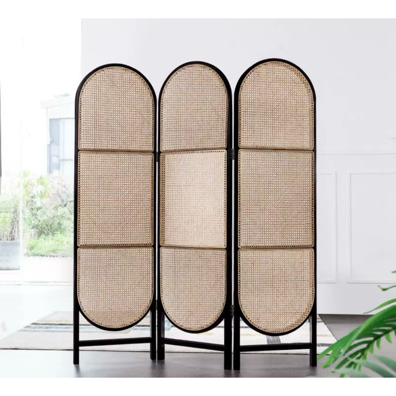 [ NEW ] Rattan Folding Screen Room Divider / Home Decor Interior ...