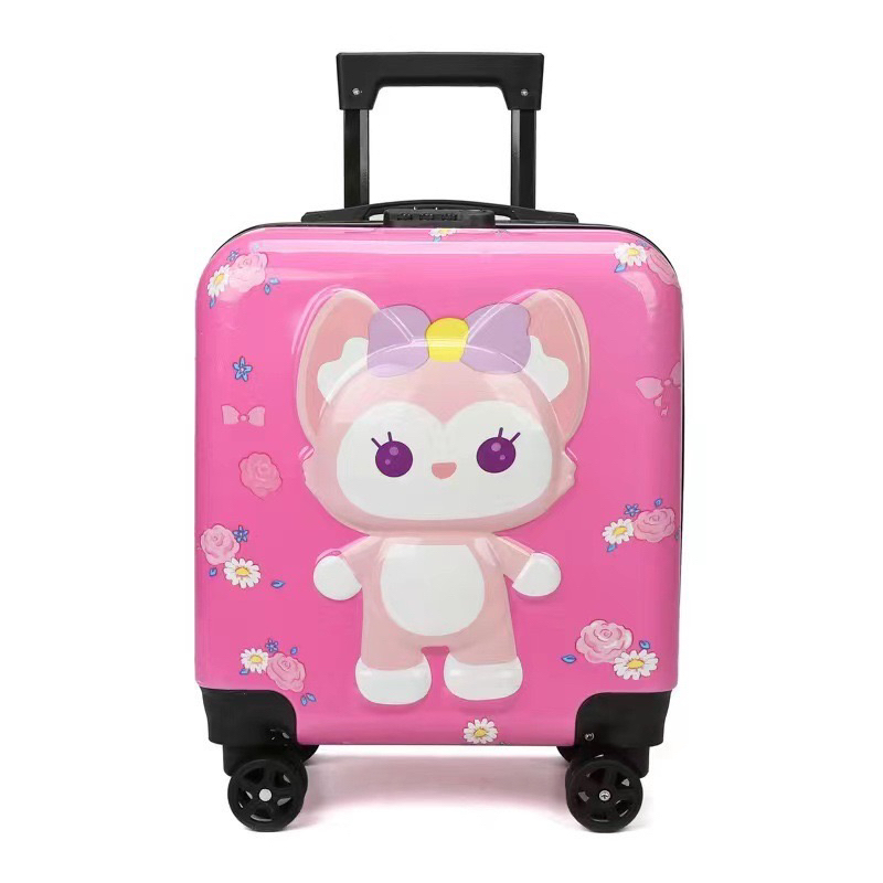18inci Kid Luggage Cute Animal Suitcase Travel Bag Luggage Hand Carry ...