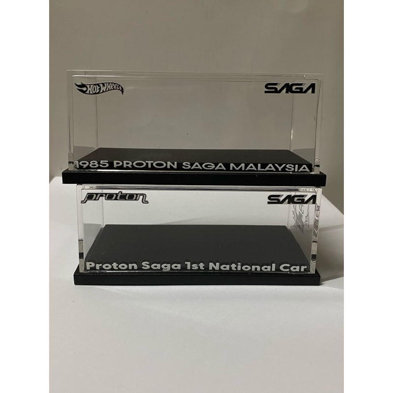 Hot wheels 1:64 Proton Saga Display Case Acrylic Sticker Logo | Shopee ...