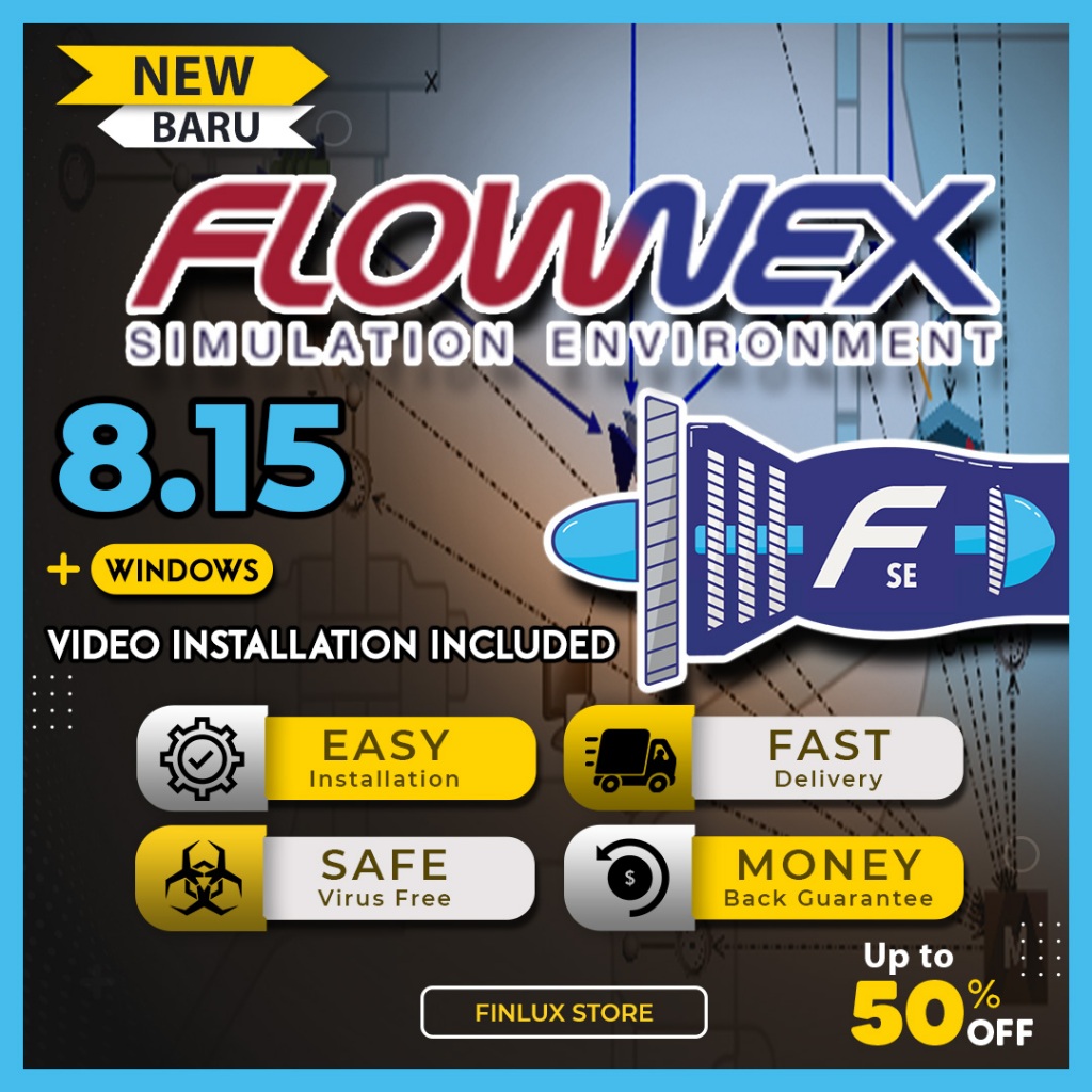 [VIDEO] Flownex Simulation Environment 2023 v8.15.0 Lifetime For Windows (64-Bit) | Shopee Malaysia