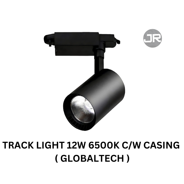 TRACK LIGHT 12W 6500K C/W CASING ( GLOBALTECH ) | Shopee Malaysia