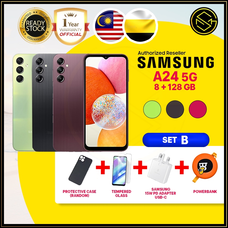 SAMSUNG Galaxy A24 (8 + 128GB) | Original New Set | 1 Year Warranty ...