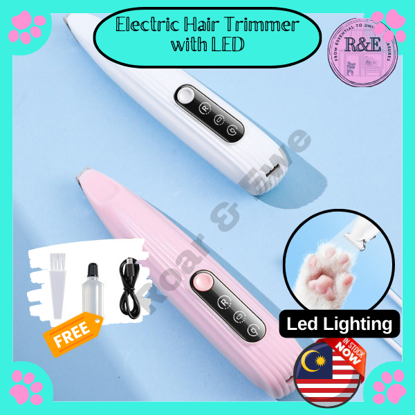 Roar&Ewe LED light shaving foot hair device prevent accidental injury ...
