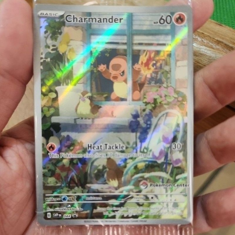 Charmander pc etb pokemon center promo | Shopee Malaysia