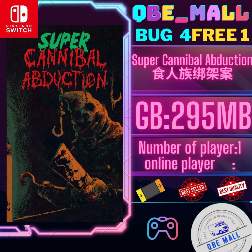 Super Cannibal Abduction Cannibal Abduction 食人族绑架案 (Nintendo switch ...
