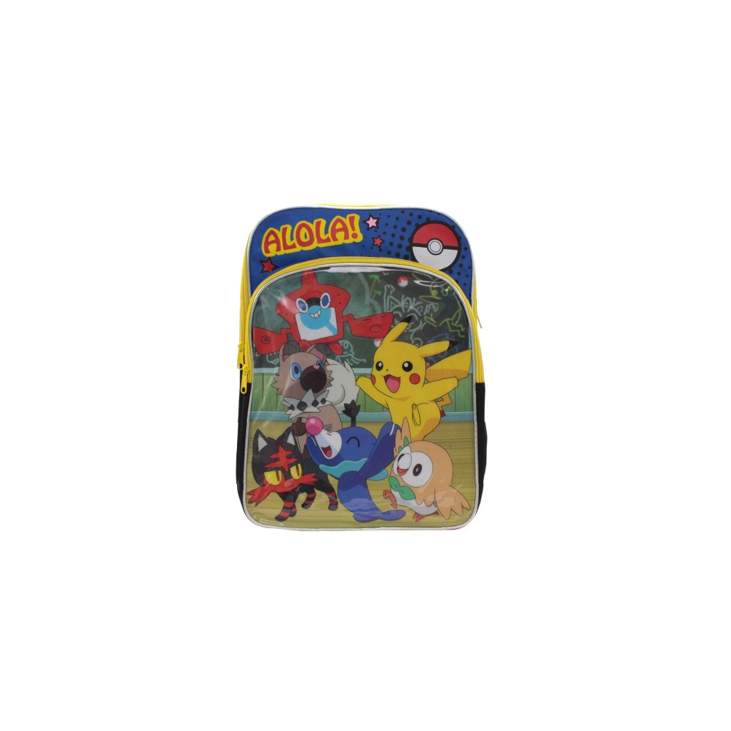 Pokemon Pikachu Alola! Children Primary School Bag With Front Zipper ...