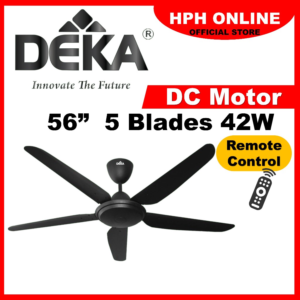 Deka Remote Control Ceiling Fan (42 Inch / 56 Inch) DKR 42 (DKR42 ...
