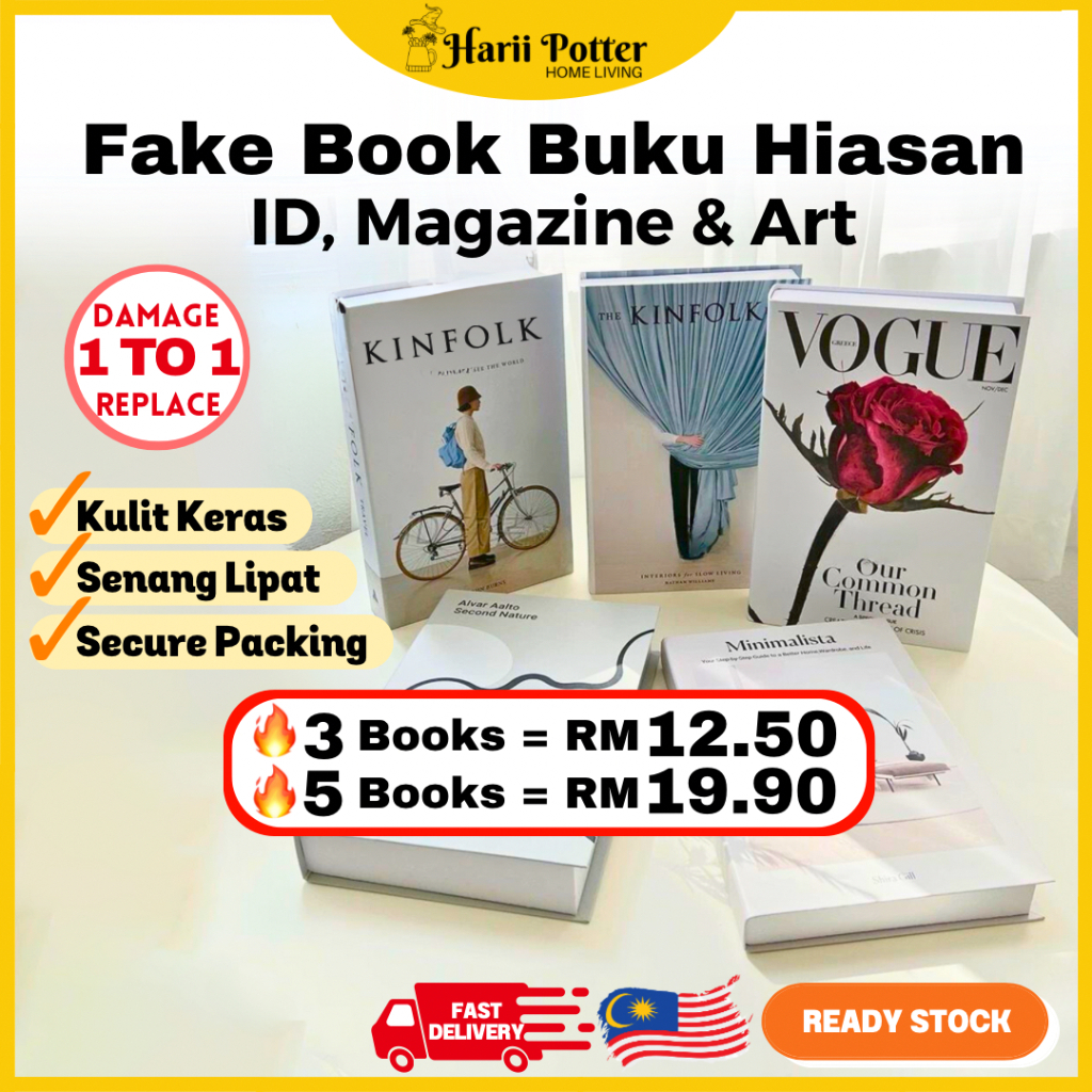 Fake Book Decorations Fake Book Display Decorative Book Fake Designer ...