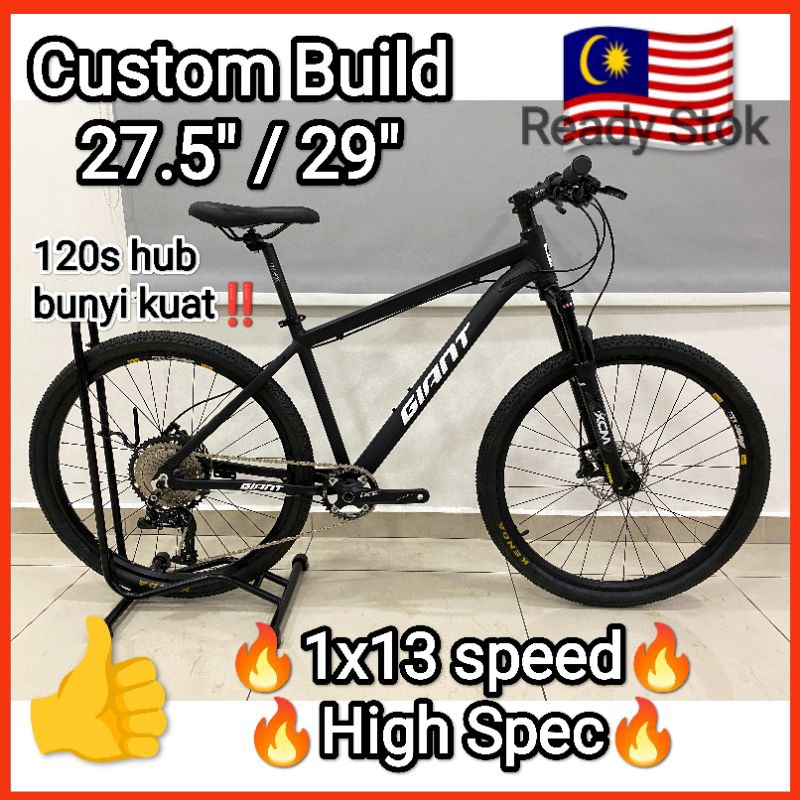 Custom build 27.5" 29" Mountain Bike MTB Alloy Shimano gear custom spec ...
