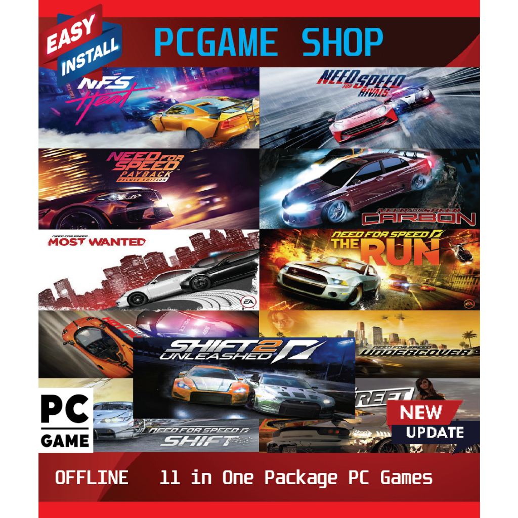 【Update 2024】Need for Speed 11 in One Package PC Games | PC Game | Full ...