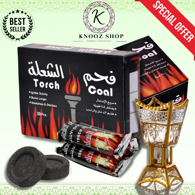 Charcoal Sekotak 100 tablet Arang Buloh Bamboo Charcoal untuk Bukhoor ...