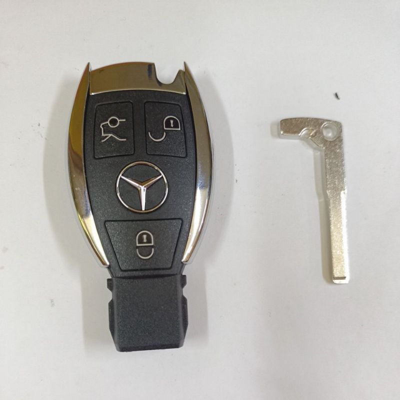Mercedes-Benz smart card shell BGA three-button smart key replacement ...