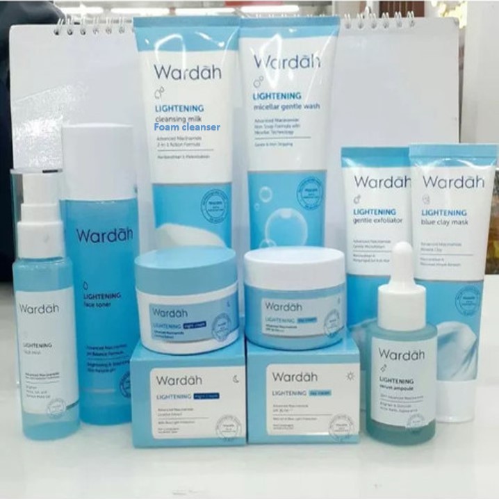 WARDAH lightening complete set (All Skin Types) | Shopee Malaysia