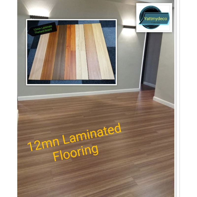 💥 12mm Beauty Laminated flooring - Eucalyptus 🔥with free underlay ...
