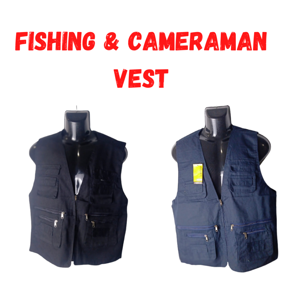 vest cameraman vest uniform vest pancing unisex vest cotton 6 pockets ...