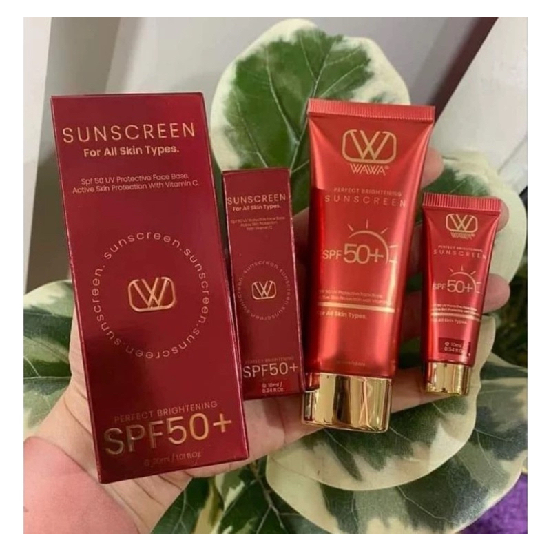 WAWA SUNSCREEN SPF 50 10ML | 30ML | WAWA SUPER SAVER 3IN1 SUNCREEN ...