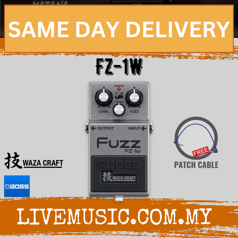 Boss FZ-1W Waza Craft Fuzz Pedal ( FZ1W ) | Shopee Malaysia