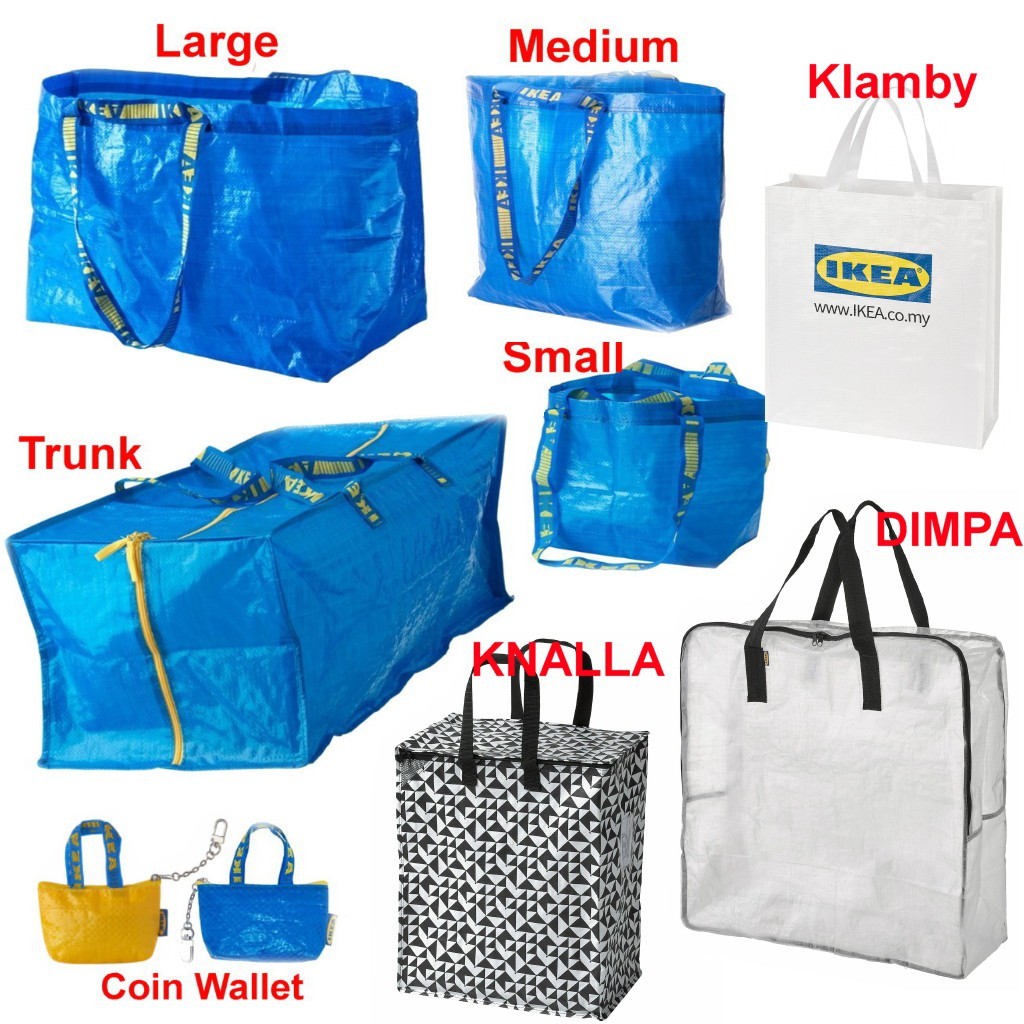 IKEA Carrier Bag Shopping Beg | Laundry | Reusable | Recycle | Small ...