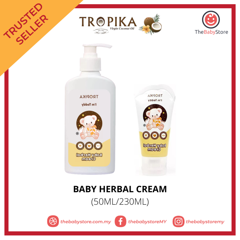 Tropika Baby Herbal Cream untuk Batuk Kahak Selsema sesuai untuk Bayi ...