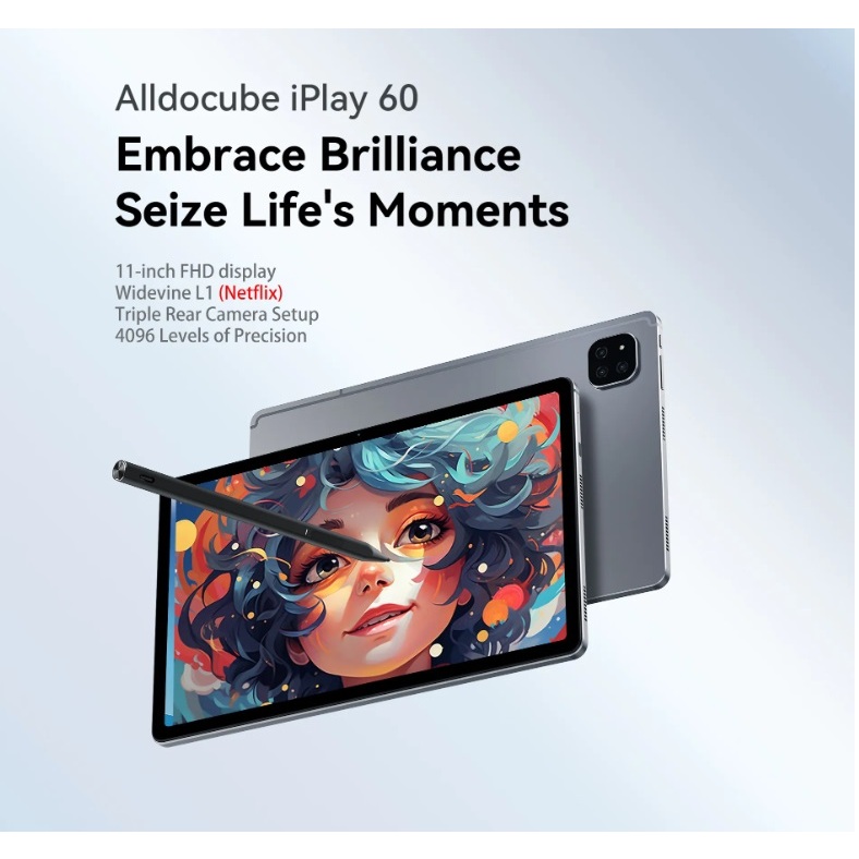 Alldocube Iplay 60 iplay60 11" 2K display Quad Dolby Atmos speakers 4K ...