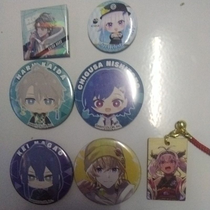 Nijisanji JP Official Vtuber Badge! | Shopee Malaysia