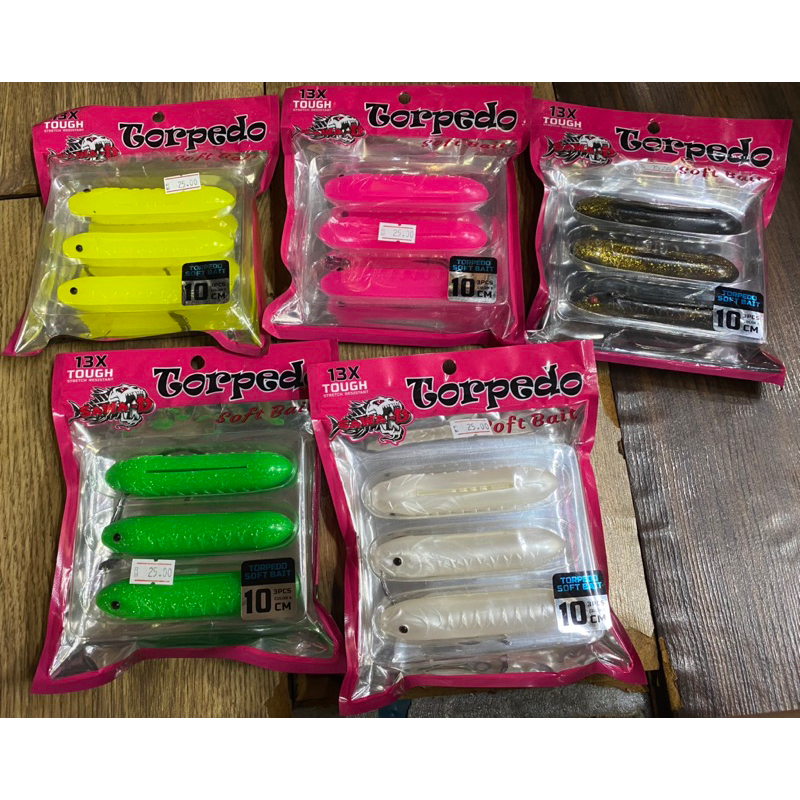 SAWA-d TORPEDO soft bait 10cm(free 2 hook) | Shopee Malaysia