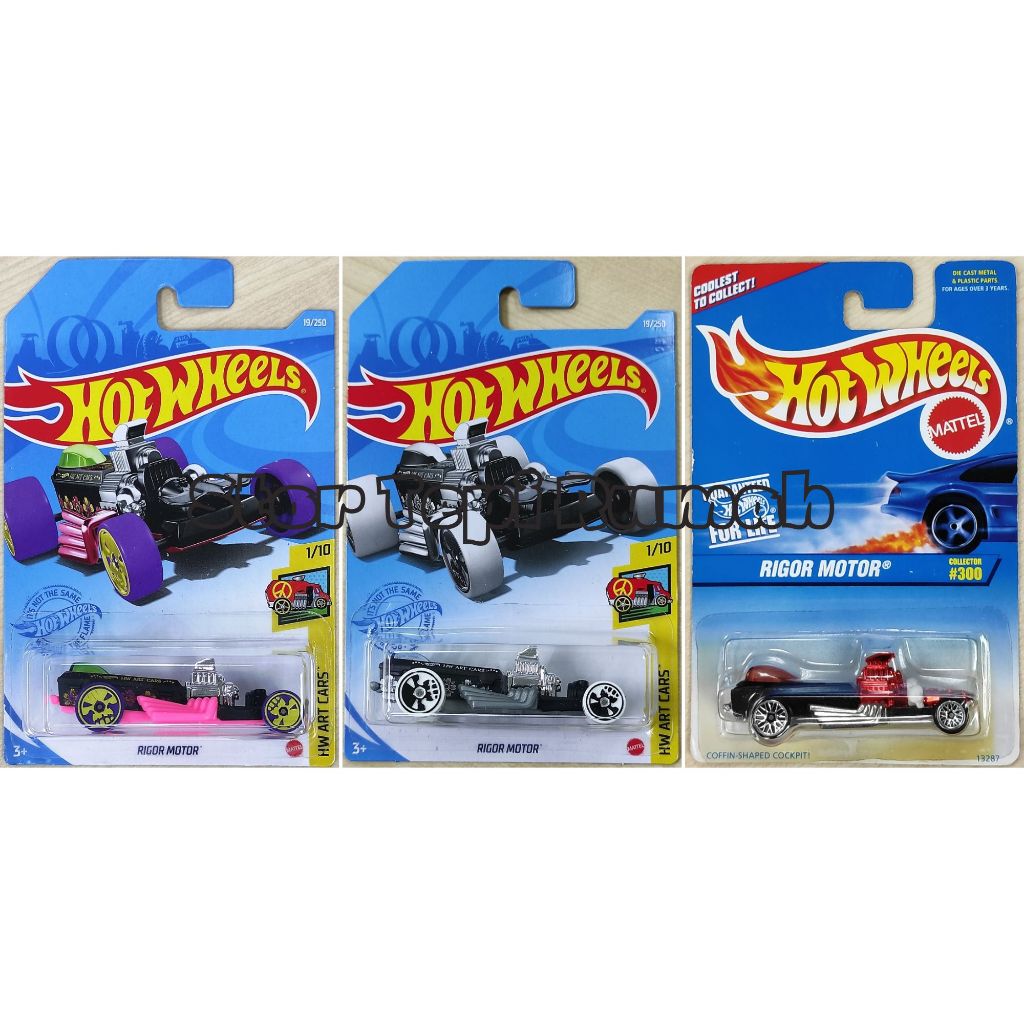 Hot Wheels Rigor Motor [HW Fantasy Art Cars] | Shopee Malaysia