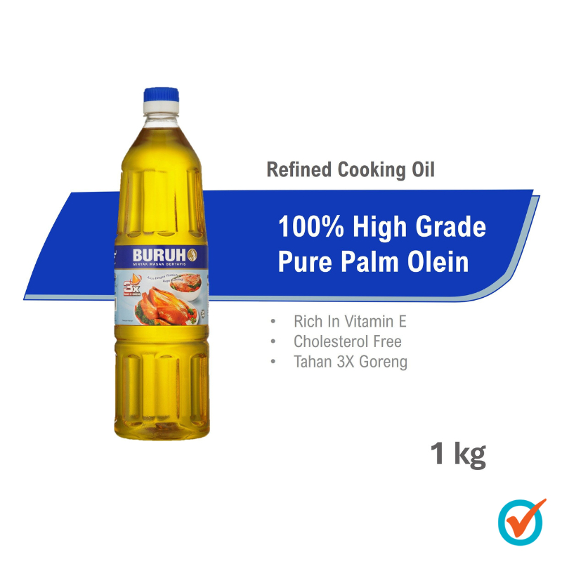 Buruh Cooking Oil 1kg | Shopee Malaysia