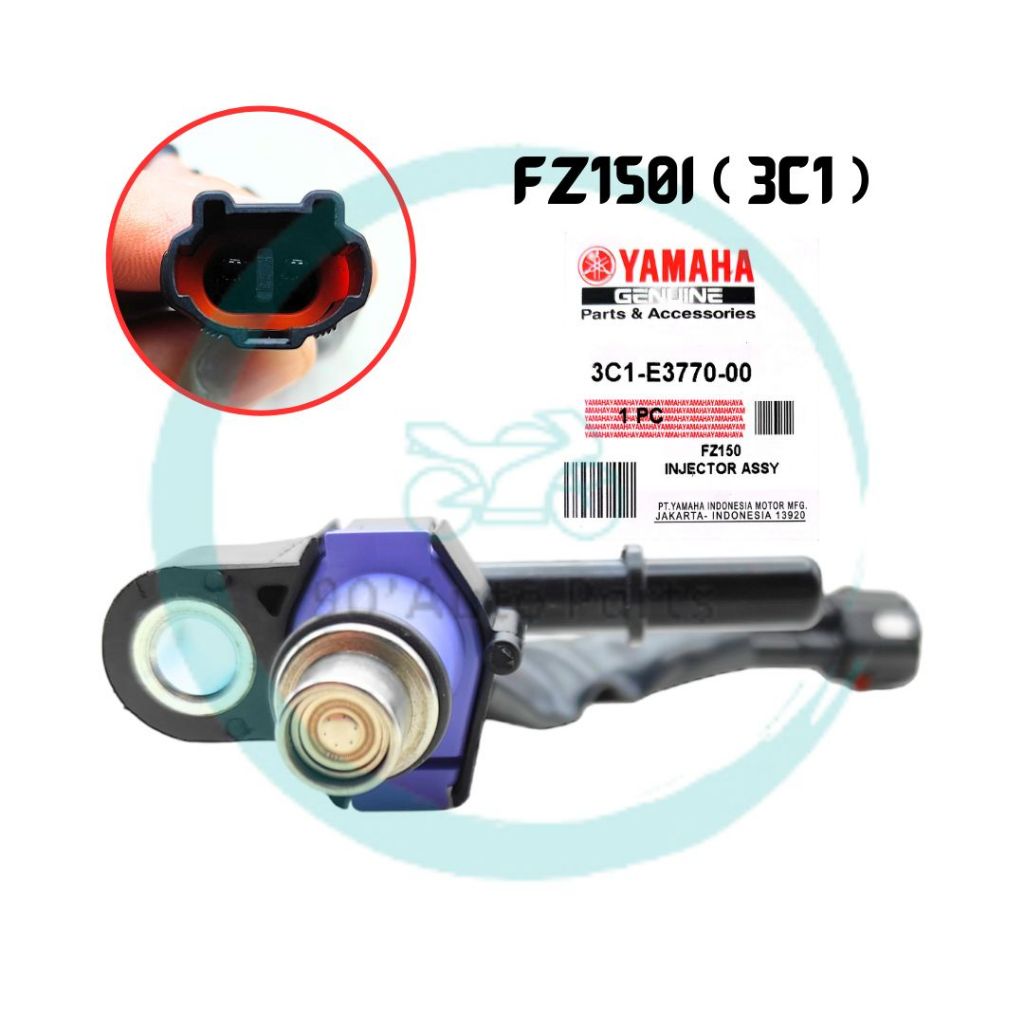 MOTOR YAMAHA FZ150 I OLD FZ150I OLD 3C1 PETROL FUEL INJECTOR ORIGINAL ...