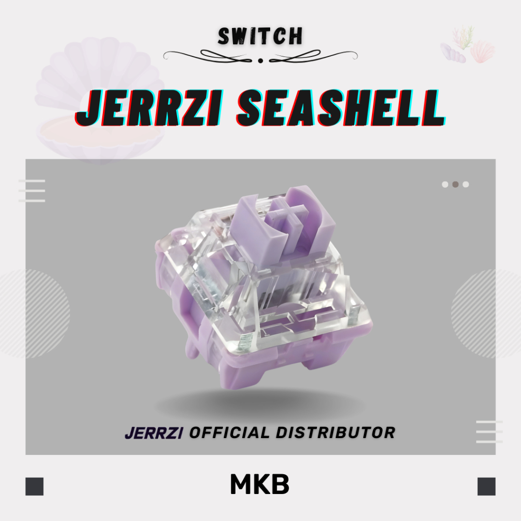 Jerrzi Seashell Linear Switches Switch for Mechanical Keyboards ...